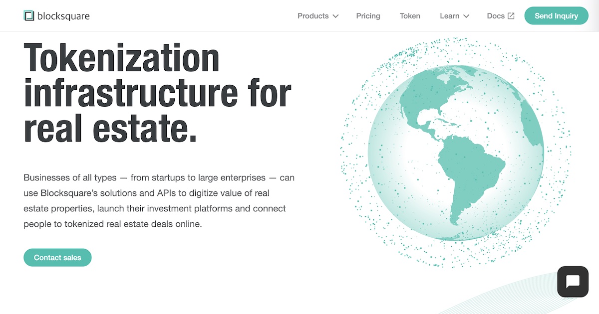 Blocksquare | Tokenization infrastructure for real estate.